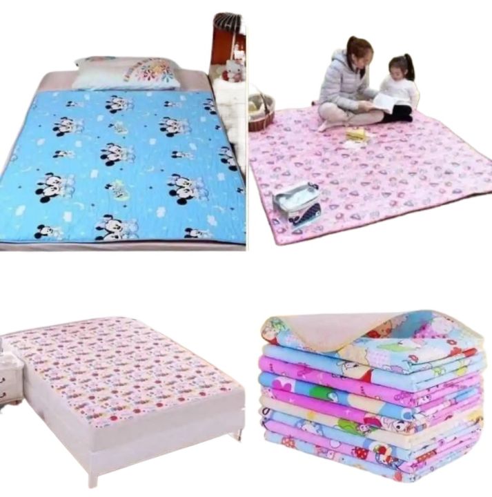 Double Bed Water Proof Mat, Urine Mat For Kids Full Bed 100% Water ...