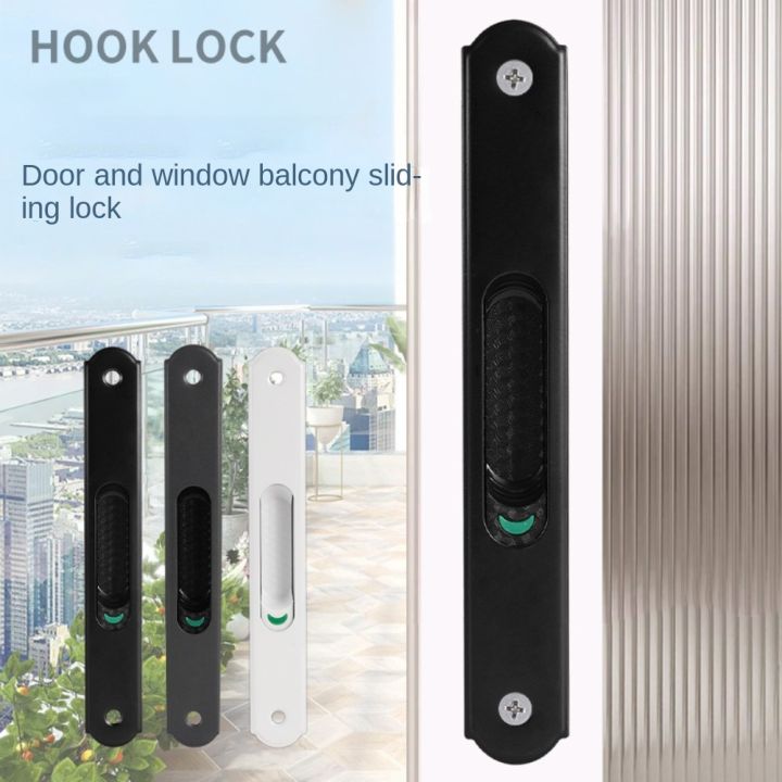 New Stainless Steel Sliding Door Lock Invisible Embedded Lock Door ...