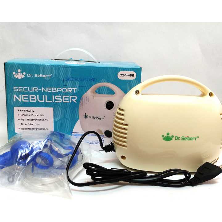 2 Years Warranty Dr. Seibert Branded DSN-02 Compressor Nebulizer ...