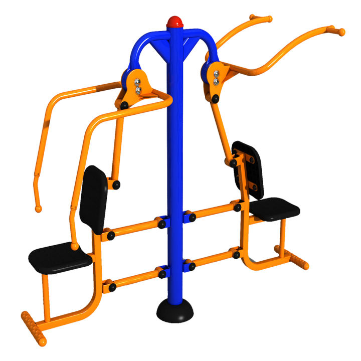 Double Sitting Chest Press | Outdoor Gym | Fit and Fine Nepal | Daraz ...