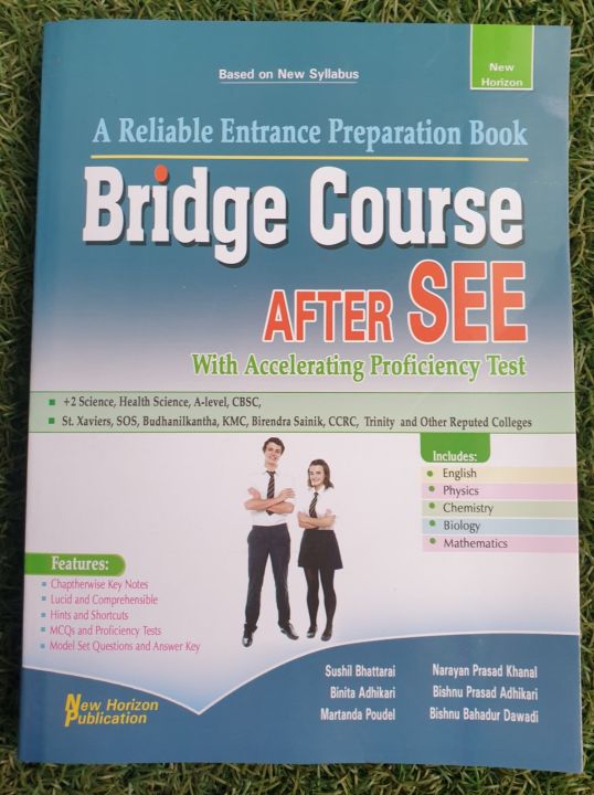 Bridge Course After SEE Exam, Entrance Preparation Book for Grade 11 By ...