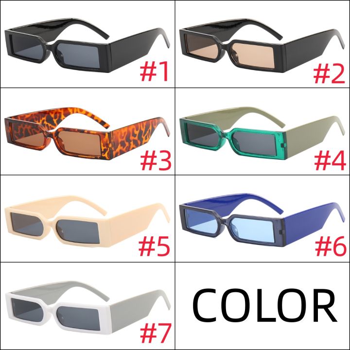 Fashion 2023 Sunglasses Glasses Hip Hop Personality Small Square Frame ...