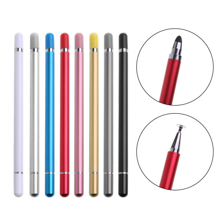 2-in-1 Replacement Pen Head Disc Capacitive Pen Fiber Pen Nib ...