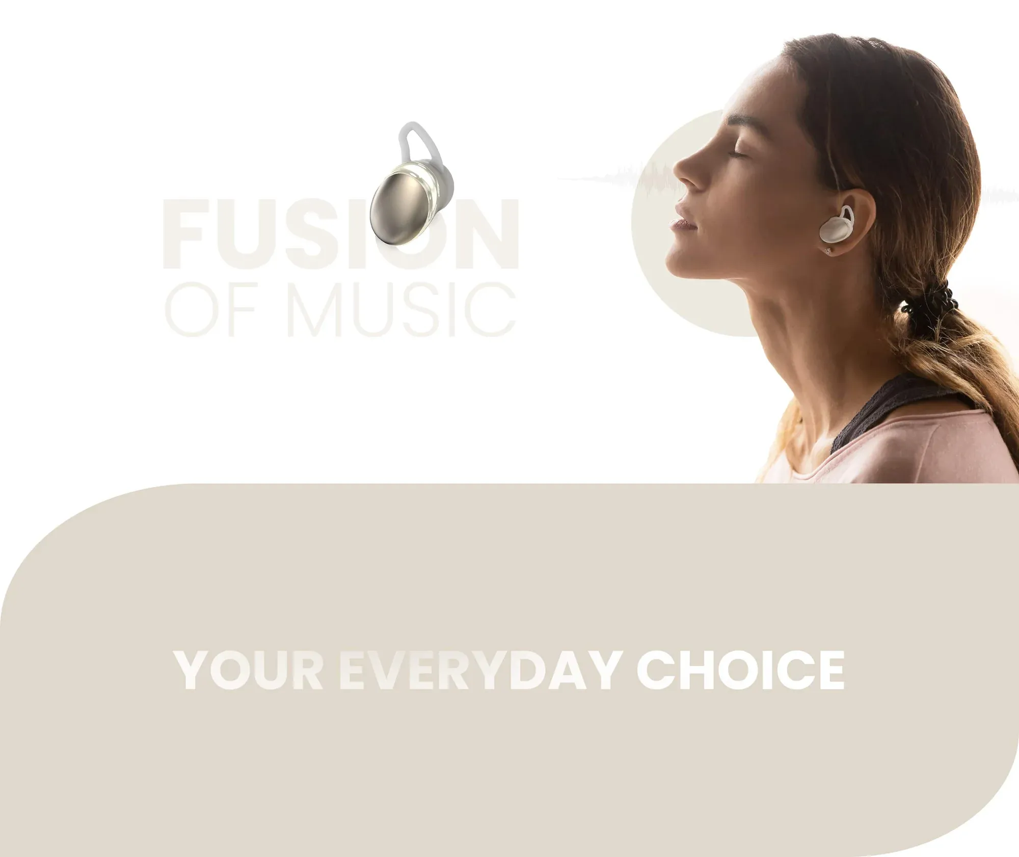 Hifuture Fusion Earbuds - White | Jeevee