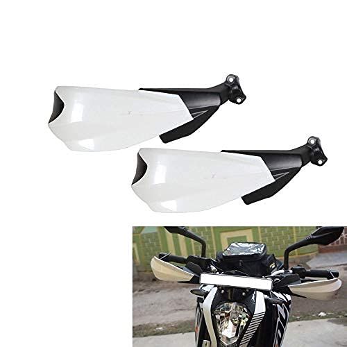 Bike Hand Guard Protector 390 (White) For Duke/Pulsar/Fz/ Ns/ Apache ...