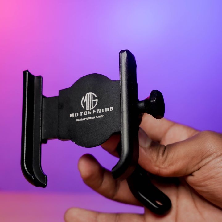 Moto genius Ultra-Premium Range Motorcycle Phone Holder/Scotty Mobile ...
