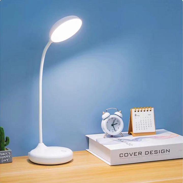 Rechargeable Flexible Gooseneck LED Desk Lamp, New Portable Touch ...