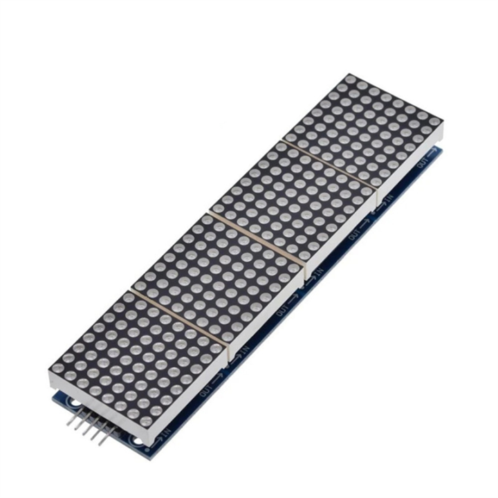 Dot Matrix Module 8x8 Common Cathode LED Display 5V 4-In-1 withDuPont ...