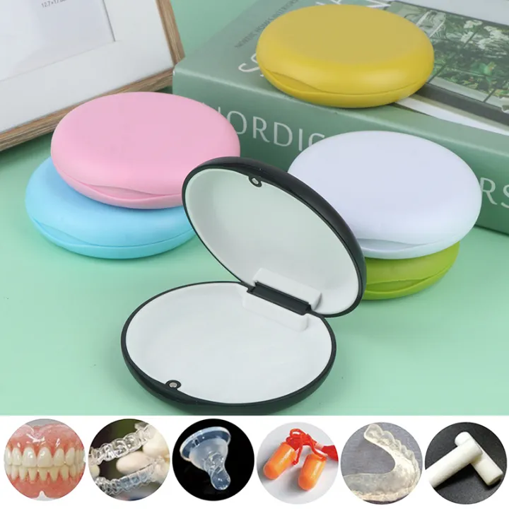 Orthodontic Denture Retainer Storage Box Tooth Chew Aligners Oral ...