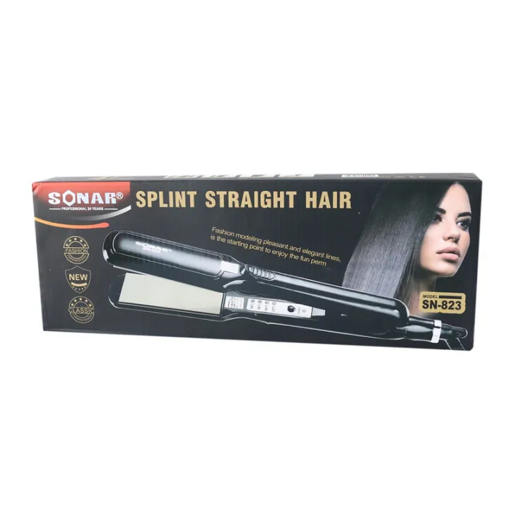 Sonar Splint Hair straightener And Curl 80W | Daraz.com.np