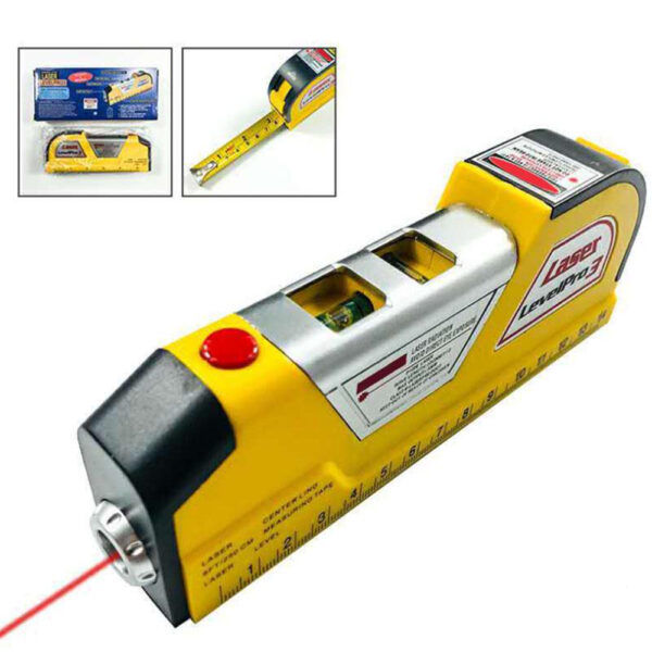 4 In 1 Infrared Laser Level Cross Line Laser Multipurpose Laser Level Vertical Horizon Spirit ...
