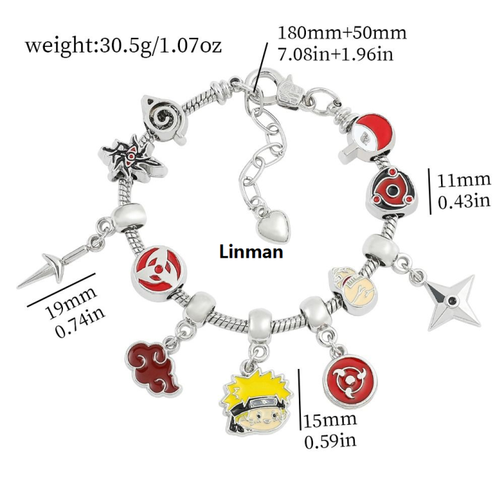 Linman High Quality Naruto Anime Chains Anime Figure PersoLuxury nality ...