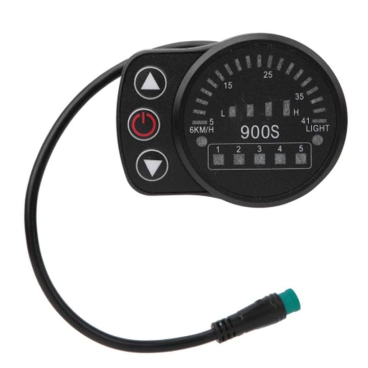 KT-900S E-Bike LED Display Meter Waterproof Connector Display Code ...