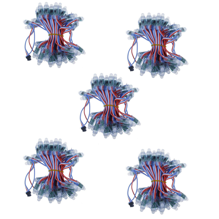 TWEXQNY 250Pcs 4M/6.5Meter DC5V WS2811 Full Color LED Pixel Light ...