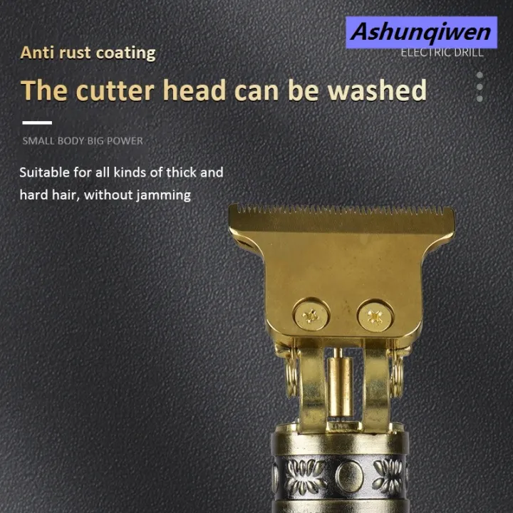 Ashunqiwen New Electric Hair Clipper Carve Mark Seiko Hair Salon ...