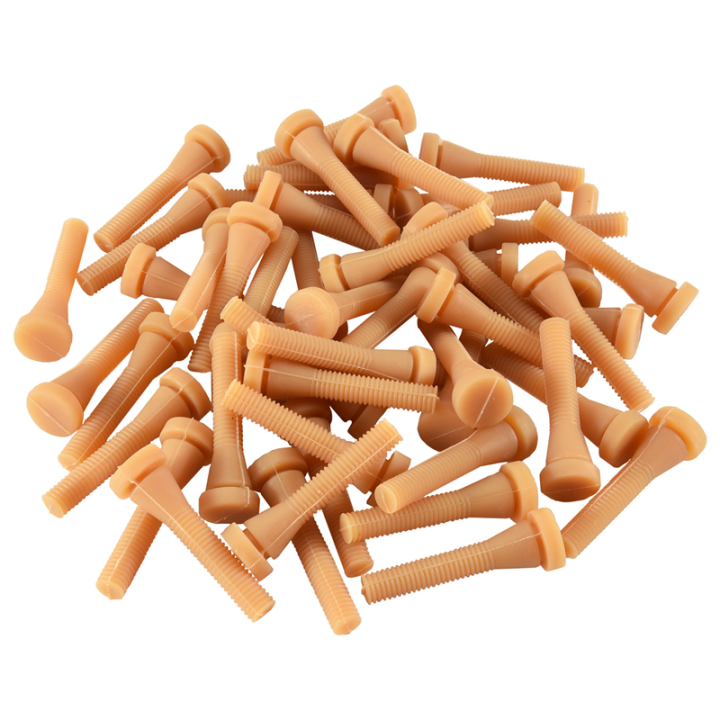 50Pcs Rubber Hair Removal Stick Chicken Poultry Plucking Finger Plucker ...