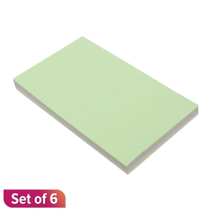 Sticky Note Post It Size 3*5 inch 100 Sheets (6 Pcs Pkt) | Daraz.com.np