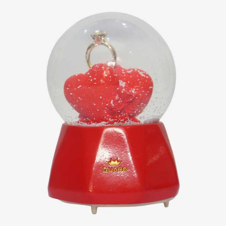 Red Guard Rotating Musical Ring Dome | Daraz.com.np