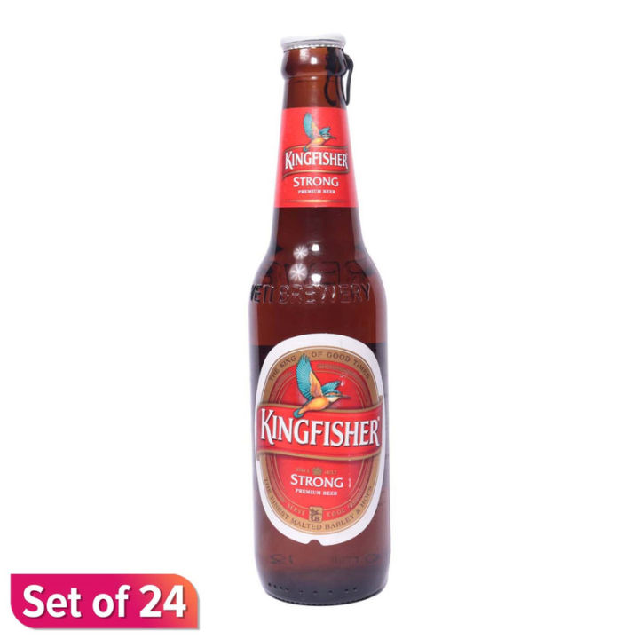 Kingfisher Strong Beer, 330ml, 24 Piece | Daraz.com.np