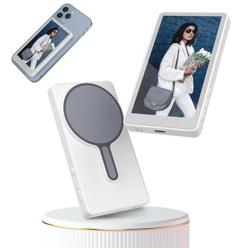 Phone Vlog Selfie Monitor Screen Wireless Magnetic Mount Camera Selfie ...