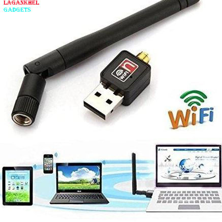 600Mbps USB WiFi Dongle 600Mbps Wireless Adapter 802.11n/g/b with Antenna | Daraz.com.np