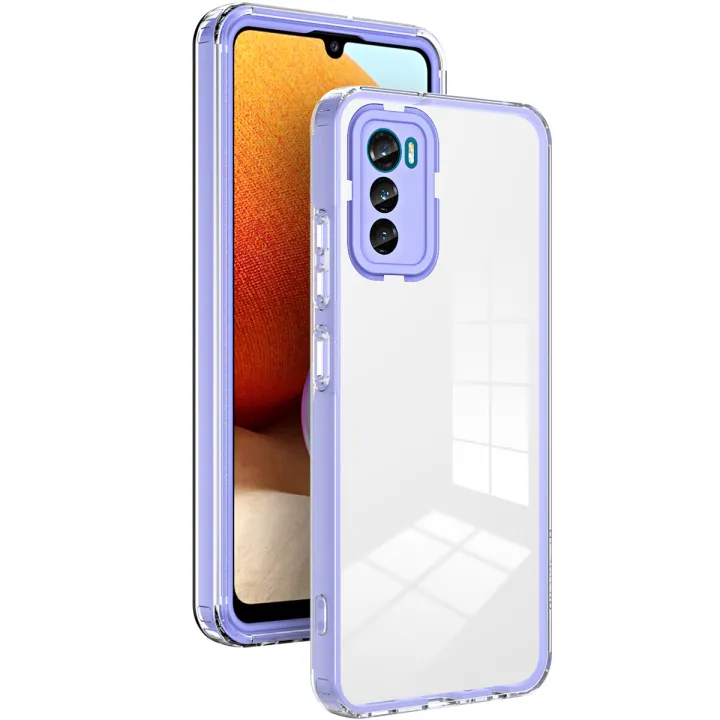 lthmy for Motorola Moto G42 case Crystal Transparent Hard PC Bumper ...