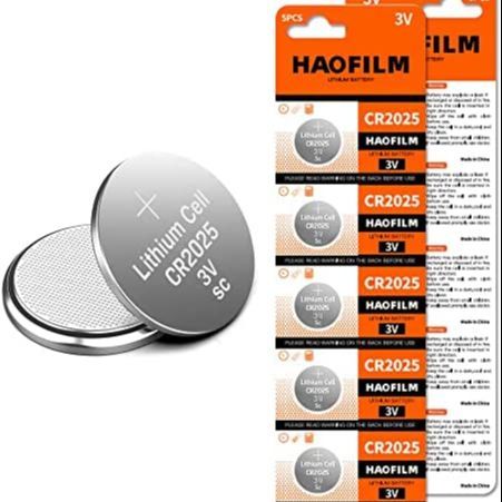 Pack Of 5 Selfie Remote Remote Shutter Battery 3V Lithium Cell (Cr2032 ...