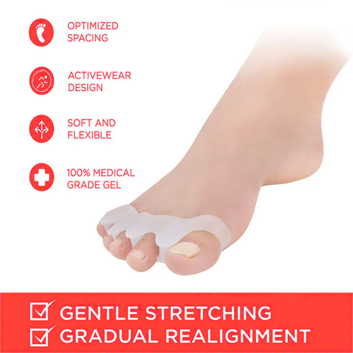 Bunion Corrector Splint for Night Use – Adjustable Toe Straightener ...