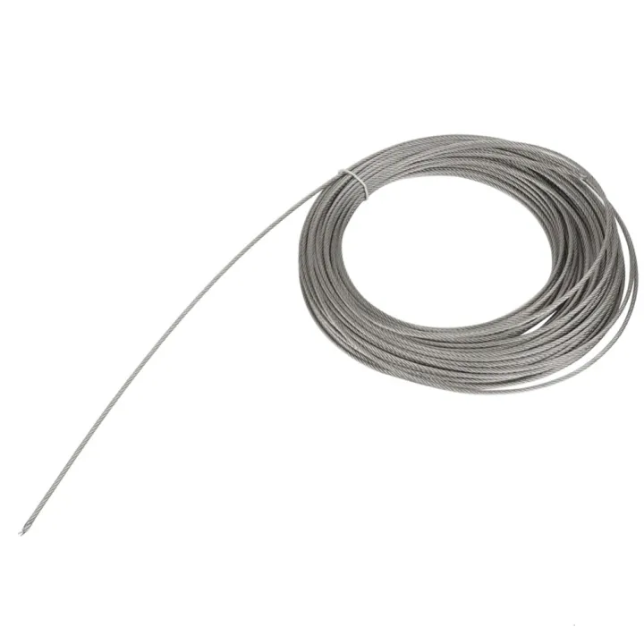 Rigging Systems 304 Stainless Steel Cable Wire Rope 20m 2mm Steel Cable ...