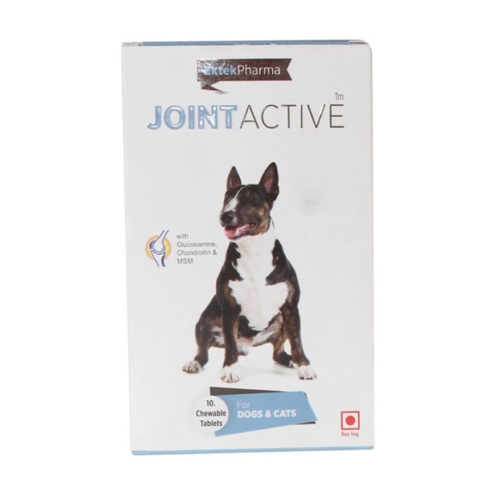 Ektek Pharma Joint Active For Dogs & Cats 10 Tablets | Daraz.com.np