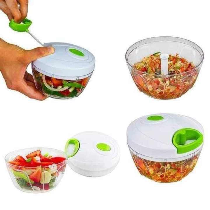 Multi-Functional Speedy Food Chopper With 3 Blades | Daraz.com.np