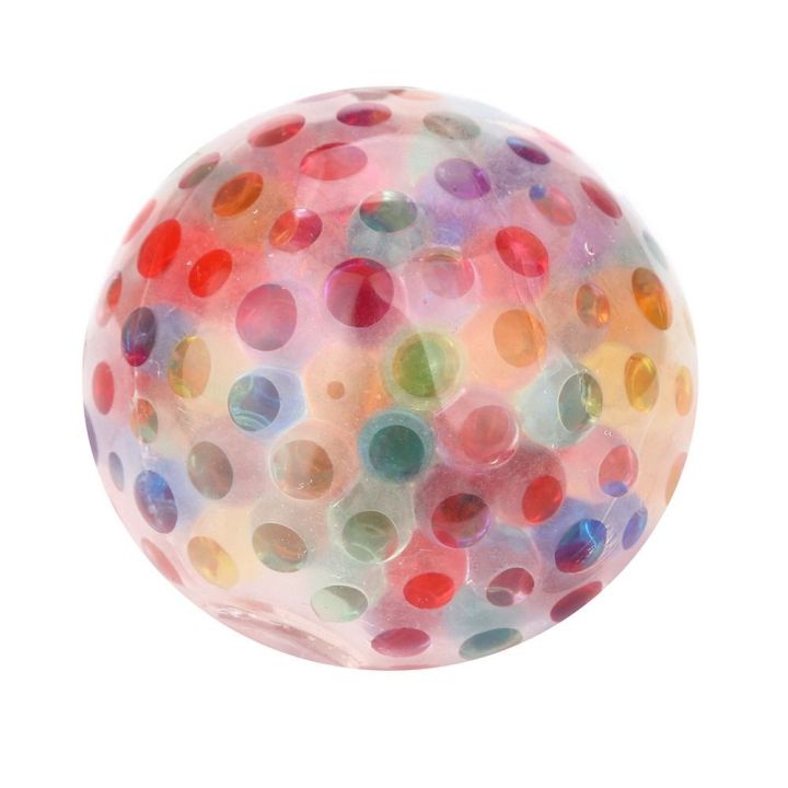 Toy Sensory Soft Squeeze Ball Rainbow Material ADHD Autism Flexible ...