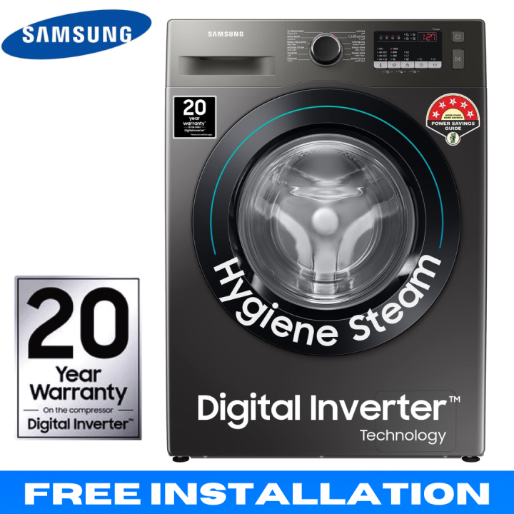 SAMSUNG 8Kg Fully Automatic Washing Machine - WW80TA046AX | Daraz.com.np