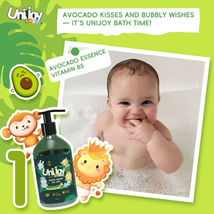 Natural Baby Shampoo & Gentle Body Wash For Babies – Head to Toe ...