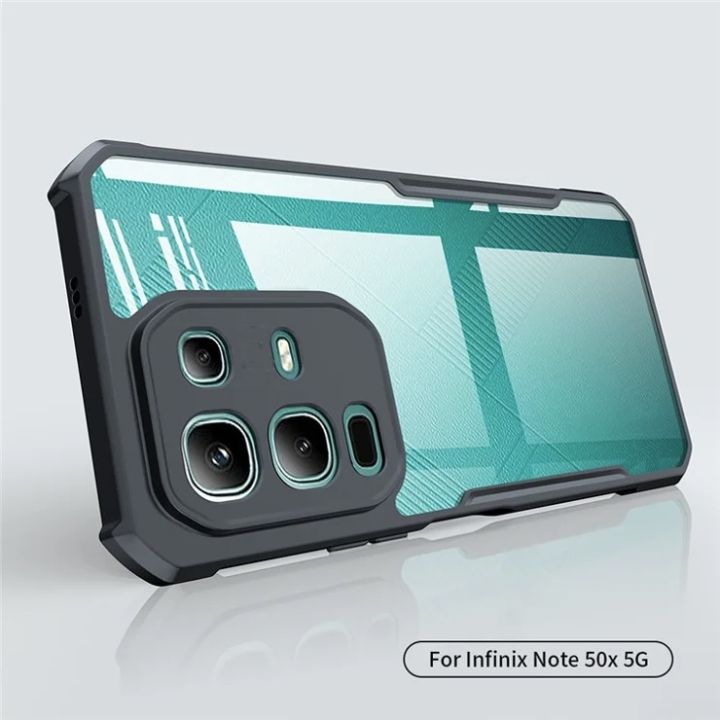 Infinix Note 50x 5G Cover(Flat Display Model) HD Clear Transparent With ...