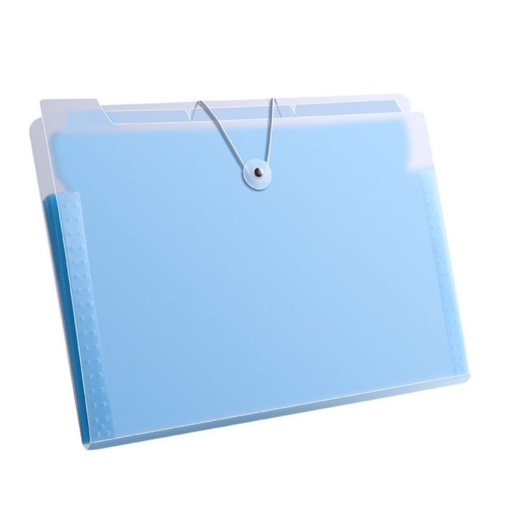 Creative Waterproof A4 File Folder 4/8/12 Pockets Classified Storage ...