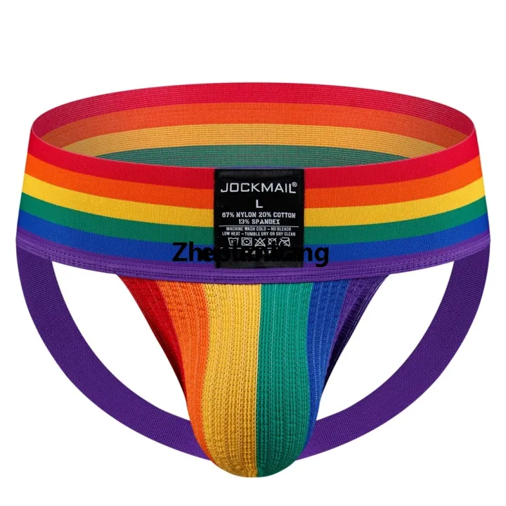 Zhusuowang JOCKMAIL Underwear Men Thong Jockstrap Lingerie G String Man ...