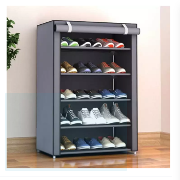 5 Layers Portable And Folding Multi-Purpose Shoe Rack, Organiser & Shoe ...