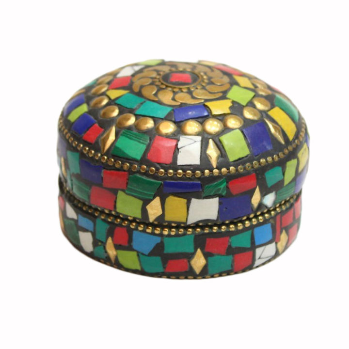 Stoned Design Jewellery Box 2 Inch | Daraz.com.np