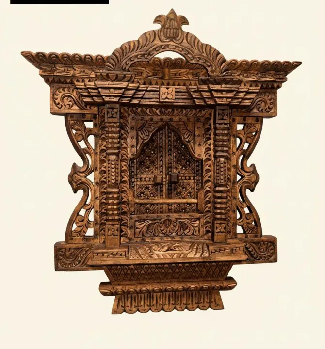 Kumari Jhyal/ Kumari Window Frame/ Hand-Carved Wooden Window Frame - 33 ...