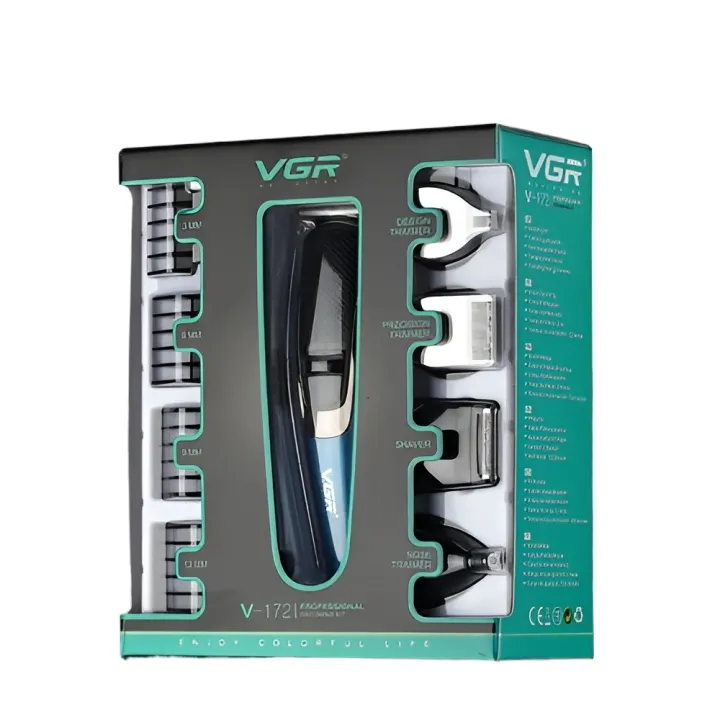 VGR 172 Hair Clipper Professional Barber Personal Care Trimmer For Men ...