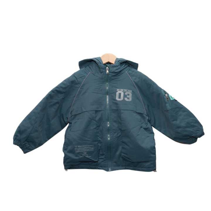 Blue Cotton Jacket Inside Fur Boys140 | Daraz.com.np