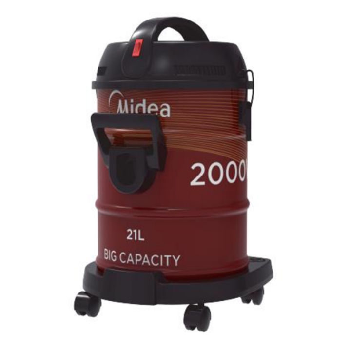 Drum Vacuum Cleaner 2000 Watts, 21 Liters Ultra Large Tank Dust ...
