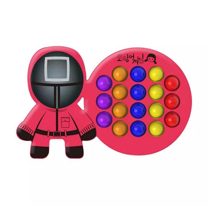 Colorful Fidget Toys Push Pops Bubble Sensory Squishy Stress Reliever ...