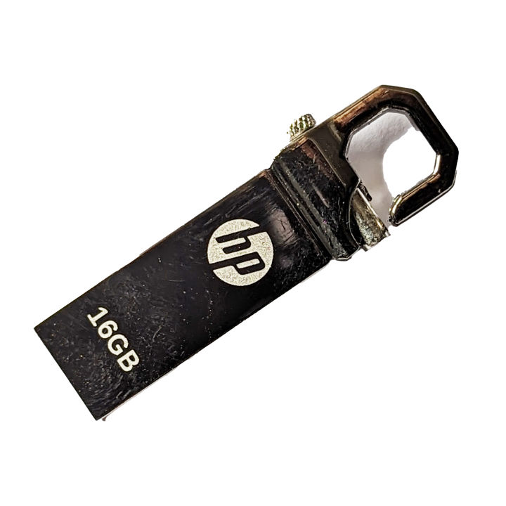 16GB Pendrive USB 2.0 | High Speed Shock Resistant Solid Metal Design ...