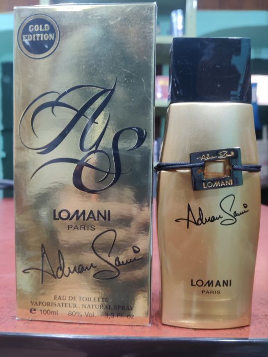 Singer Adnan Sami Gold Edition by Lomani Paris Eau De Toilette Perfume ...