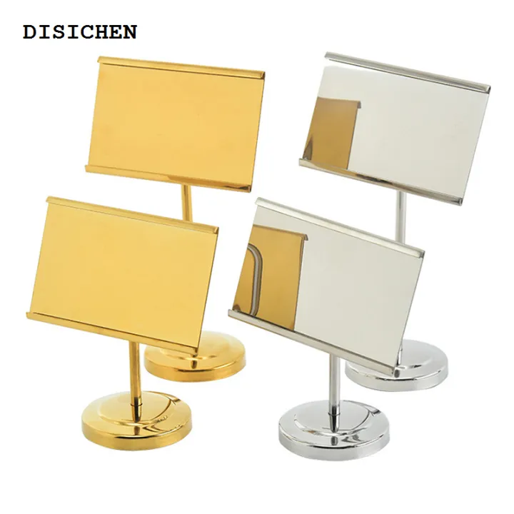DISICHEN Special High End Hotel Buffet Label Rack Price Tag Display ...