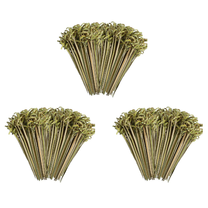 600 Pcs Bamboo Cocktail Sticks Bulk Decoration,4.7 Inch Bamboo Fruit ...