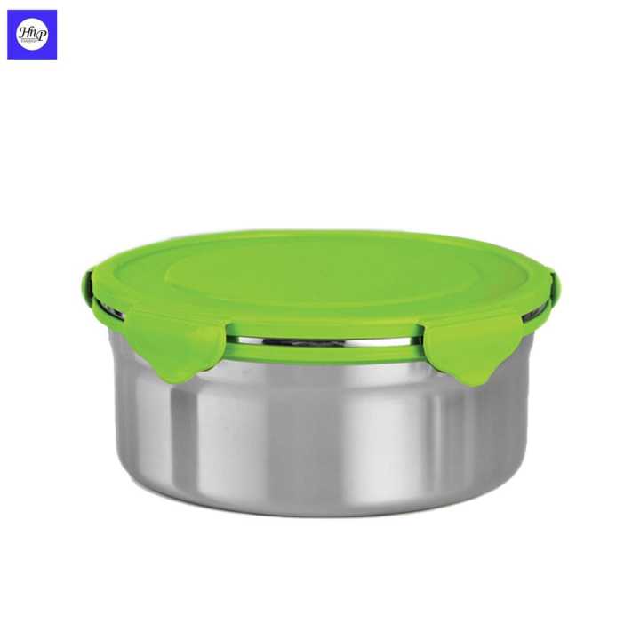 DeviDayal Stainless Steel Lock And Lock Container 900 ML | Daraz.com.np