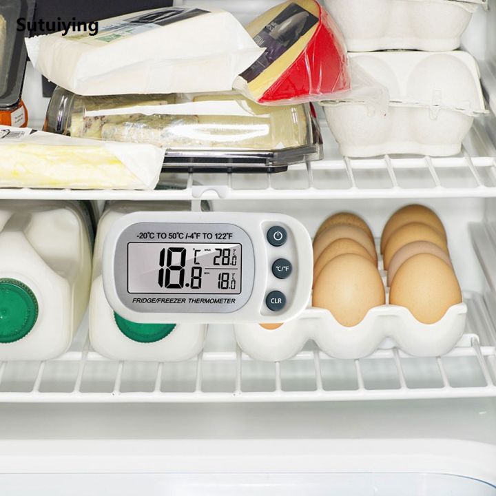 Sutuiying Digital Thermometer Hygrometer With Hook Anti-Humidity ...